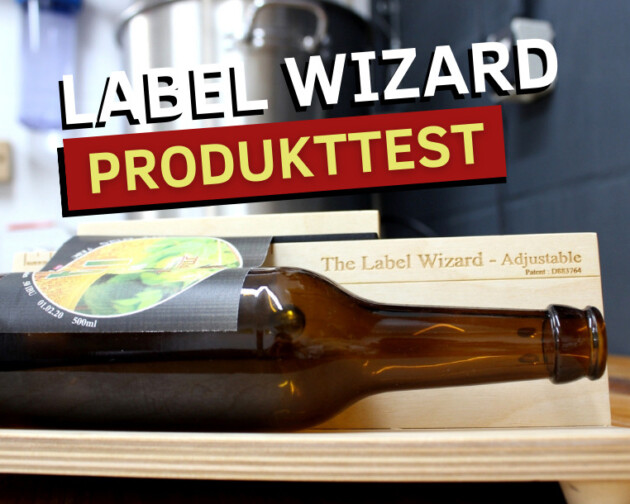 Flaschen etikettieren ohne Frust! Produkttest Label Wizard